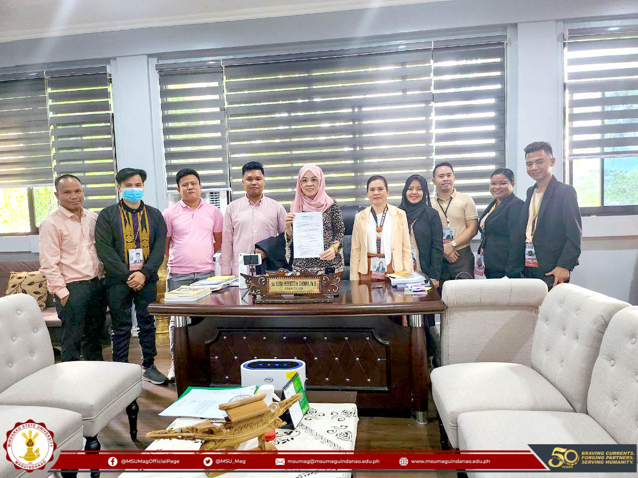 MSU-Mag, SANTEH Corporation signs MOA - MSU-Maguindanao
