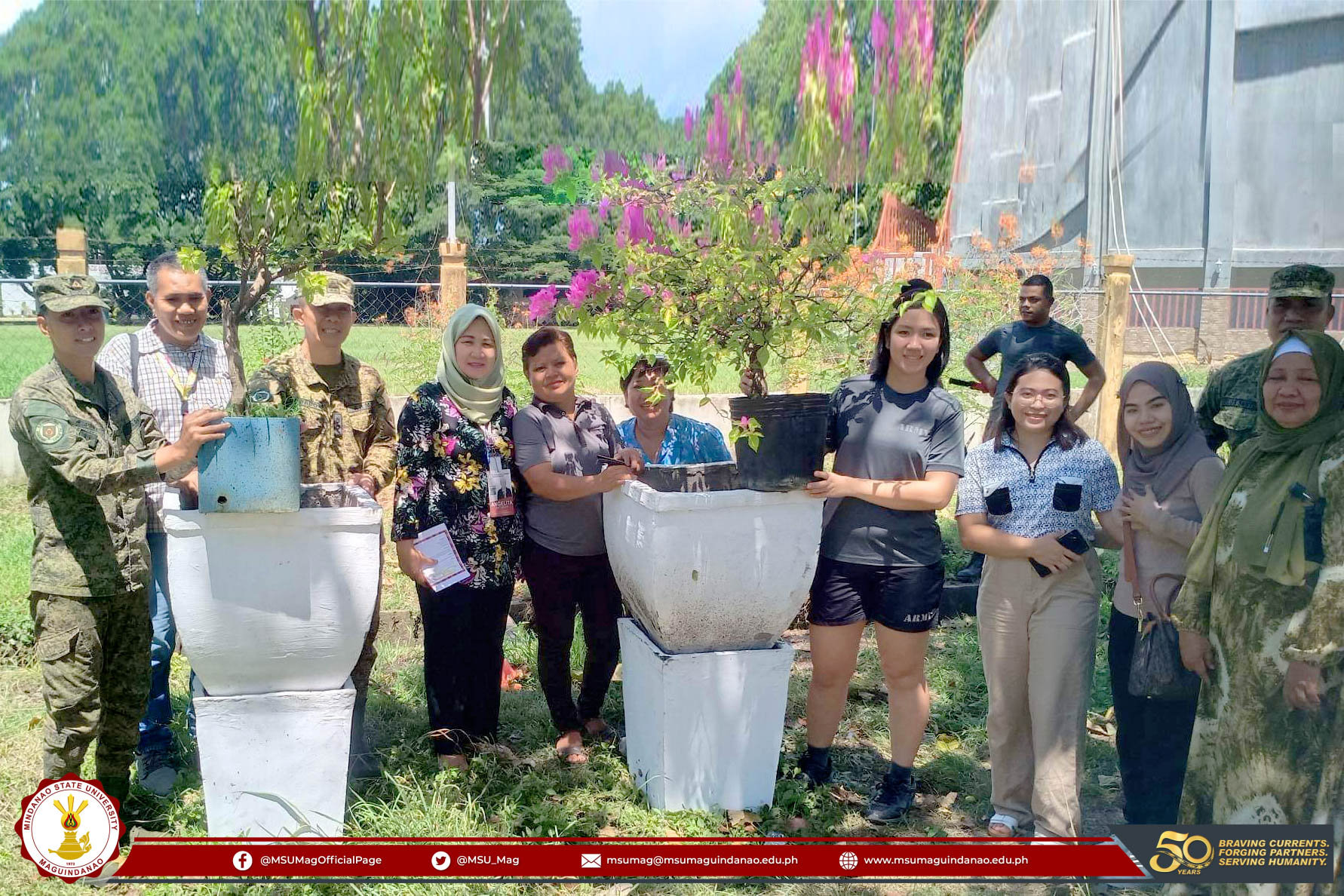 MSUMag goes Green: Clean-up Drive and Turnover Ceremony of 40 Garbage ...