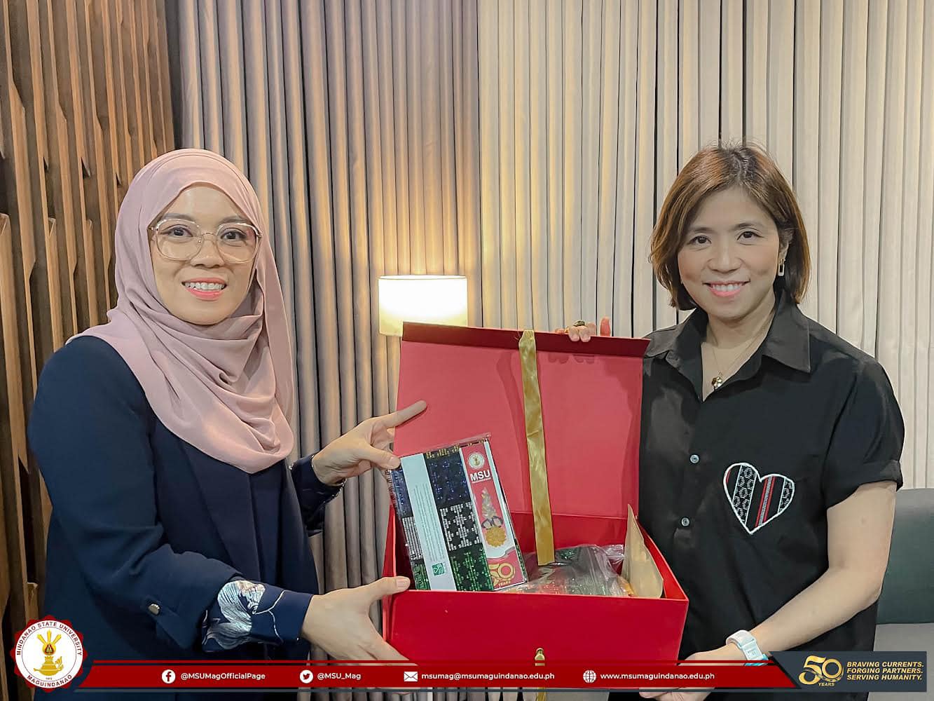 Dinner Meeting with DBM Secretary Amenah F. Pangandaman - MSU-Maguindanao