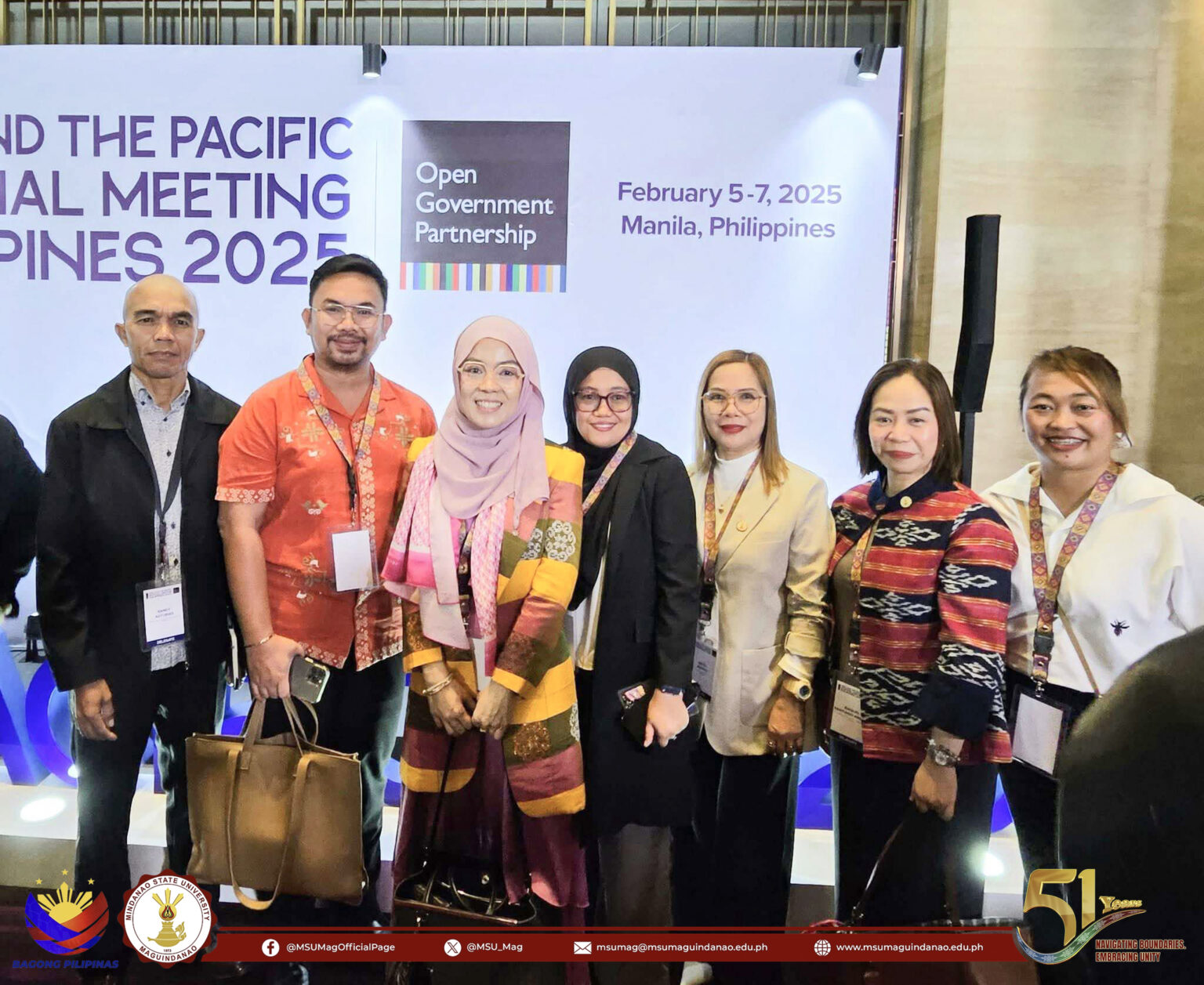 MSUMag Strengthens Open Governance Ties at 2025 OGP-APRM - MSU-Maguindanao