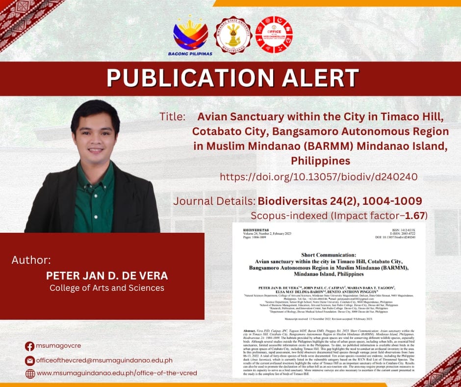 Abstracts - MSU-Maguindanao